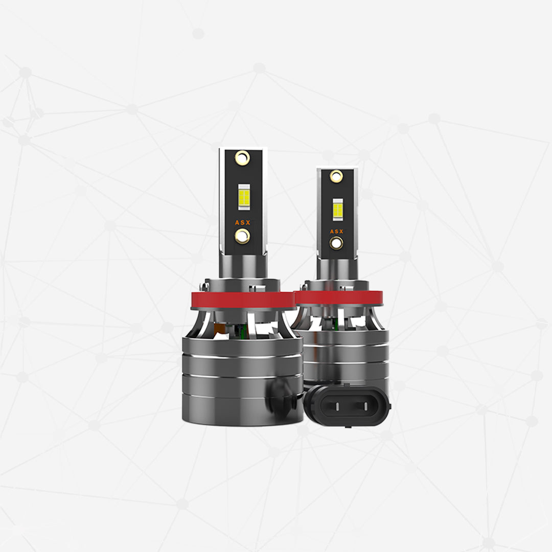 LED car headlight bulb H11 / H8 / H16 CSP effect 18.000 lumens | ASX ...